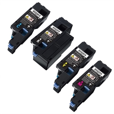 Click here for Dell 1250c Toner 4-Pack Color Bundle - 1 Black (81... prices