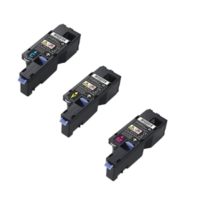Click here for Dell E525w Toner 3-Pack Color Bundle - 1 Cyan (H5W... prices