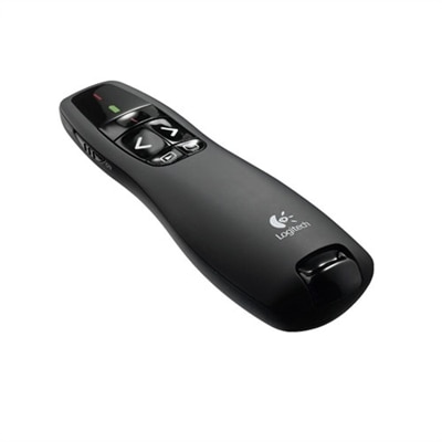 Click here for Logitech R400 Wireless Presenter - Red Laser prices