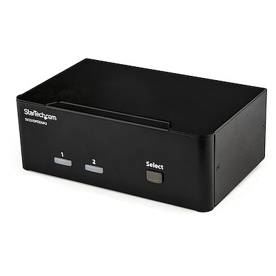 Click here for StarTech.com 2 Port DisplayPort Dual-Monitor KVM S... prices