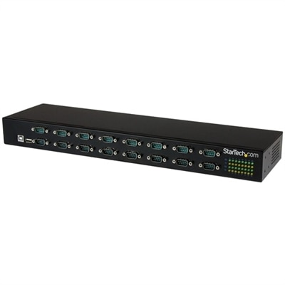 Click here for StarTech.com USB to Serial Hub - 16 Port - COM Por... prices