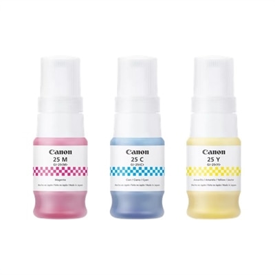 Click here for Canon GI-25 Ink Bottles prices
