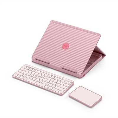 Click here for Logitech Casa Pop-Up Desk - Bohemian Blush prices
