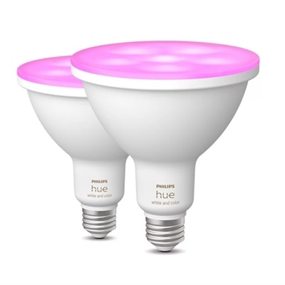 Click here for Philips PAR38 - E26 Smart Bulb - (2-pack) prices