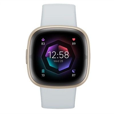 Click here for Fitbit Sense 2 Smart Watch - Blue Mist / Soft Gold... prices