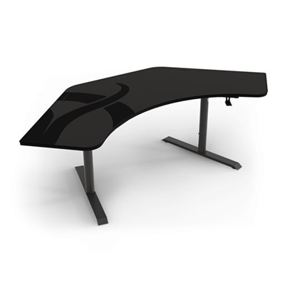 Click here for Arozzi Arena Angelo Gaming Desk - Gunmetal prices