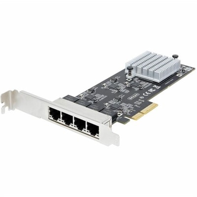 Click here for StarTech.com 4-Port 2.5G NBASE-T PCIe Network Card... prices