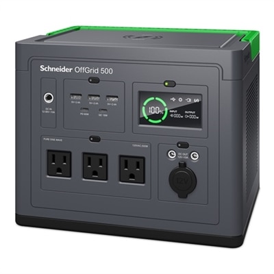 Click here for Schneider OffGrid Portable Power Station 500  120V... prices