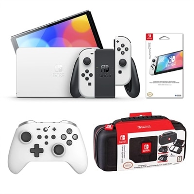 Click here for Nintendo Switch - OLED Model w/ White Joy-Con  Zen... prices