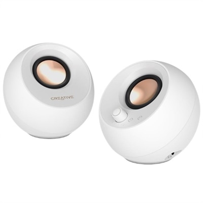 Click here for Creative Pebble Pro Speakers - White prices