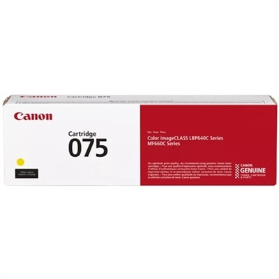 Click here for Canon Toner 075 Yellow prices