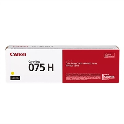 Click here for Canon Toner 075 High Capacity  Yellow prices