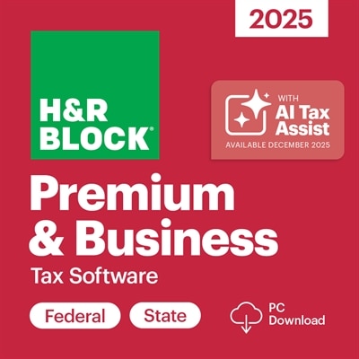 Click here for H&R Block 2025 Premium & Business Tax Software prices