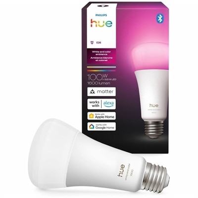 Click here for Philips Hue 100W A21- E26 Smart Bulb prices