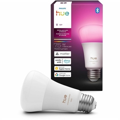 Click here for Philips Hue Color 75W Bulb prices