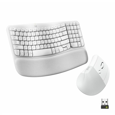 Click here for Logitech Wave Keys & Lift Vertical Mouse - Ergonom... prices