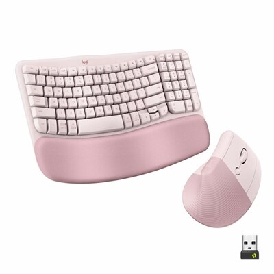 Click here for Logitech Wave Keys & Lift Vertical Mouse - Ergonom... prices