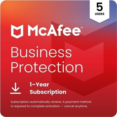 Click here for Download McAfee Small Business Security 5 User 1 Y... prices