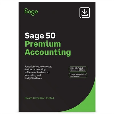 Click here for Download Sage 50 Premium Accounting 2026 U.S. Reta... prices