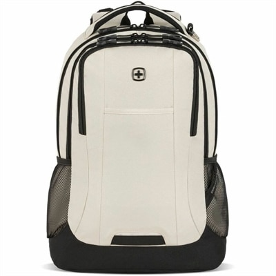 Click here for SWISSGEAR Cecil Laptop Backpack-Cream/Black prices
