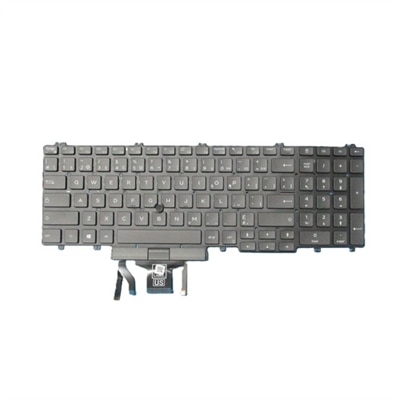 Click here for Dell French Canadian Backlit Keyboard with 102-key... prices