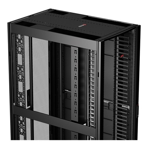 APC by Schneider Electric NetShelter SX 48U Floor Standing Rack Cabinet for Networking, Airflow ...