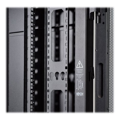 Eaton Tripp Lite Series 42U SmartRack Wide Standard-Depth Rack Enclosure Cabinet with Two Pre ...