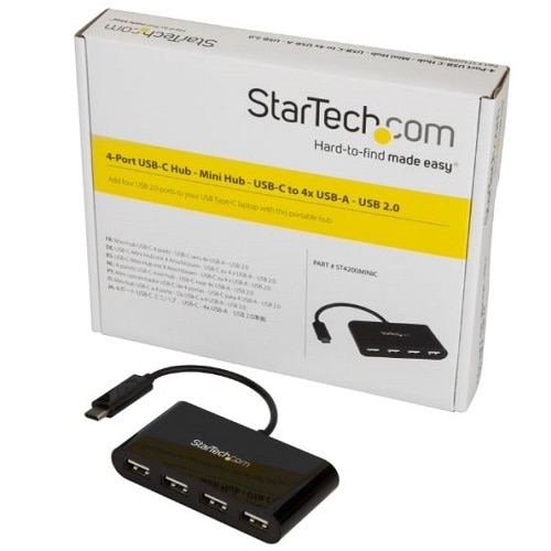 StarTech.com USB Hub - USB Type C - External - Black | Dell Australia