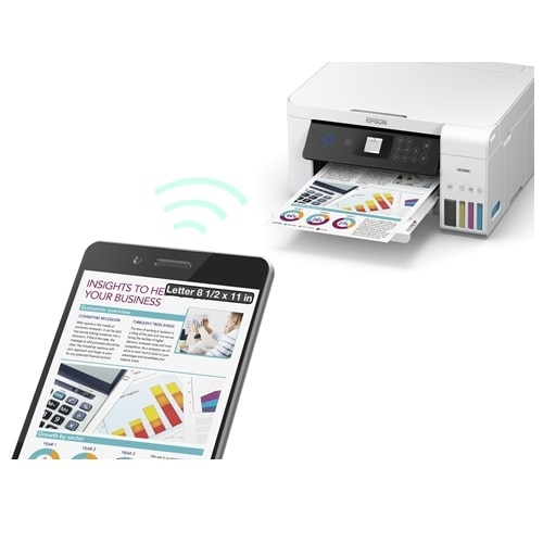 Epson WorkForce ST-C2100 Wireless Color All-In-One Inkjet SuperTank ...