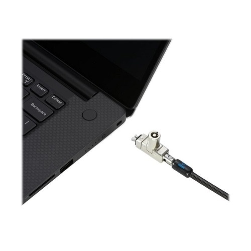 Kensington Slim N17 2.0 Keyed Dual Head Laptop Lock for Wedge-Shaped ...