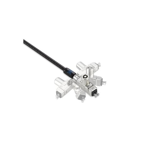 Kensington Slim N17 2.0 Keyed Laptop Lock for Wedge-Shaped Slots ...