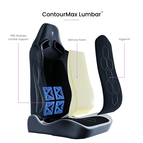 Alienware S5800 Ergonomic Gaming Chair | Dell USA