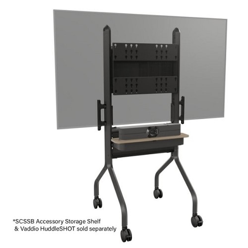 Chief Voyager Manual height Adjustable AV Mobile Cart - For 50-85 Inch ...