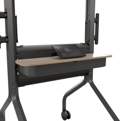 Chief Voyager Manual height Adjustable AV Mobile Cart - For 50-85 Inch ...