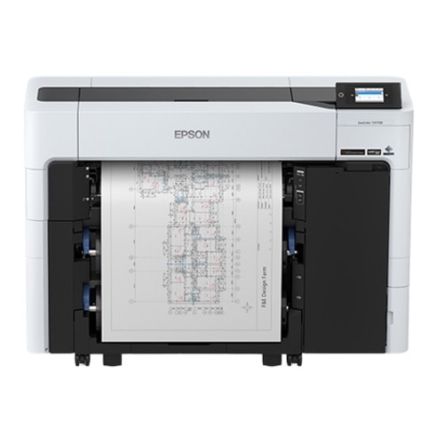 Epson SureColor T3770DR PostScript A1 Inkjet Large Format Printer - 24" Print Width - Color ...