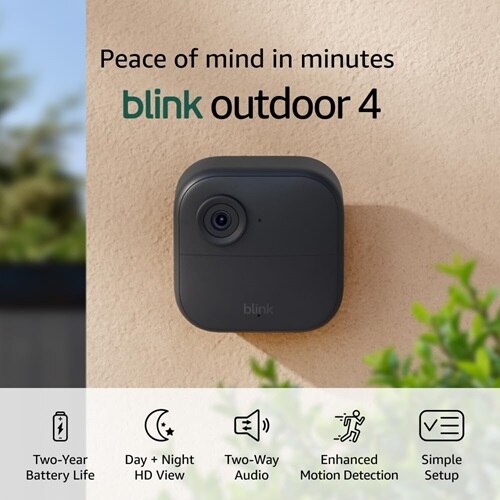 Amazon Blink Outdoor 4 Battery-Powered Smart Security Camera - 5 Camera ... Amazon Blink Outdoor 4 Battery-Powered Smart Security Camera - 5 Camera ...