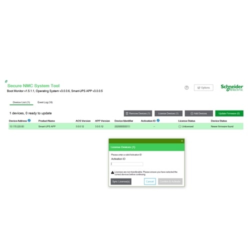Subscription, Network Management Cards, 5 year, Secure NMC System, 1 ...