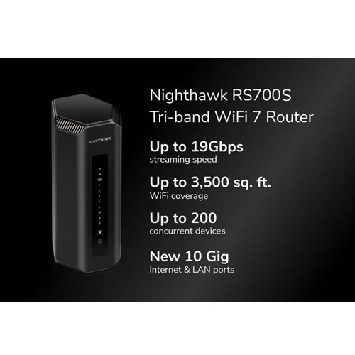 Netgear Nighthawk® WiFi 7 Tri-Band Router | Dell USA