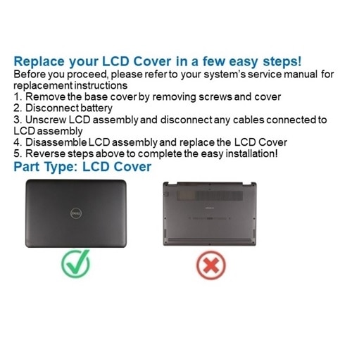 Dell Chrome Back Case/Rear Cover with WLAN Antenna and RGB | Dell Singapore