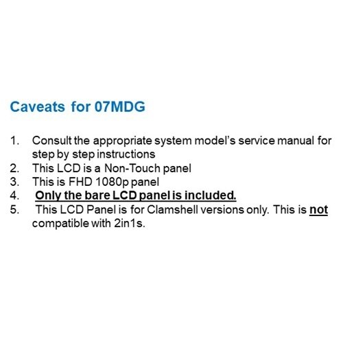 Dell 14.0" FHD Non-Touch Anti-Glare LCD with Hinge | Dell UK