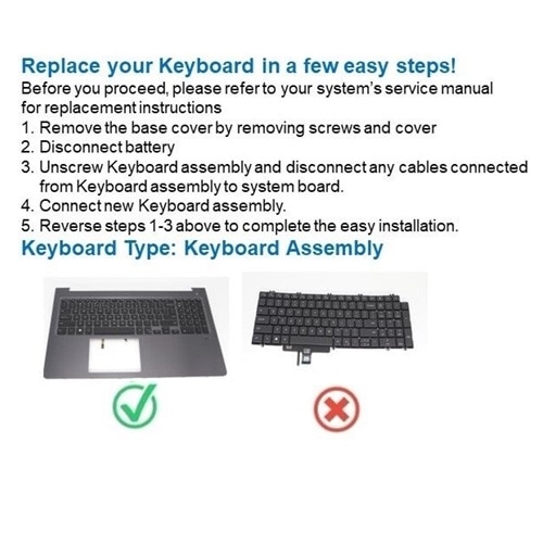 Dell English-International Non-Backlit Keyboard with 101-keys | Dell UK