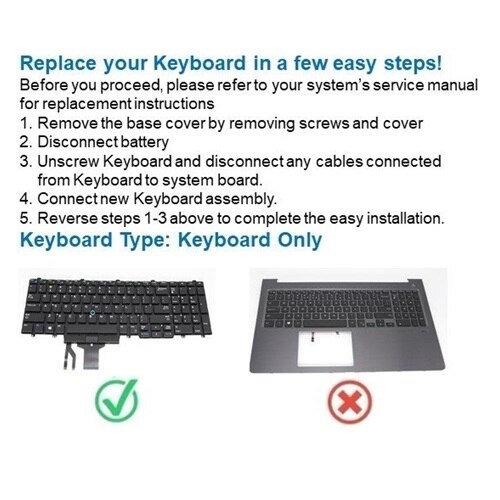 Dell English-International Backlit Keyboard with 81-keys | Dell UK