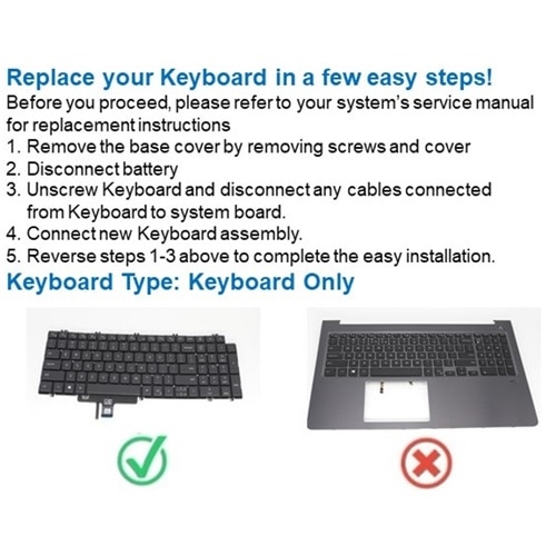 Dell English-UK backlit Keyboard with 80-keys | Dell UK