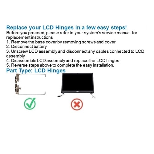 Dell Left and Right Assembly Hinge | Dell Ireland