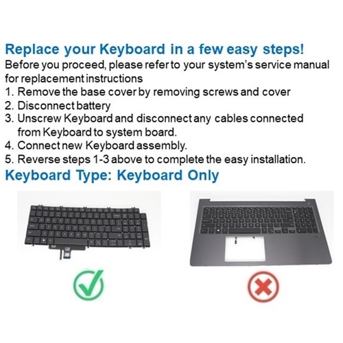 Dell English-International backlit Keyboard with 99-keys | Dell UK