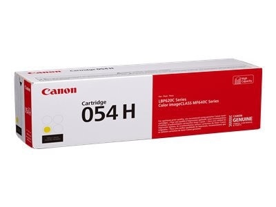 Canon 054H Original High Yield Laser Toner Cartridge - Yellow Pack | Dell USA