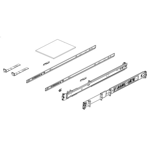 Dell ReadyRails Static Rails for 2/4-post Racks ラックレール Dell ReadyRails Static Rails for 2/4-post Racks ラックレール